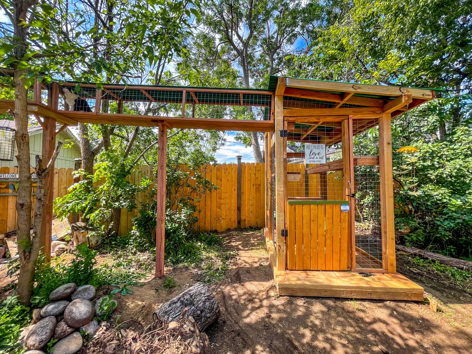 Custom Outdoor Cat Enclosures For Sale Custom Catio